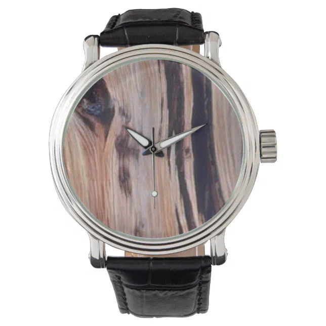 Wood Grain Watch | Zazzle