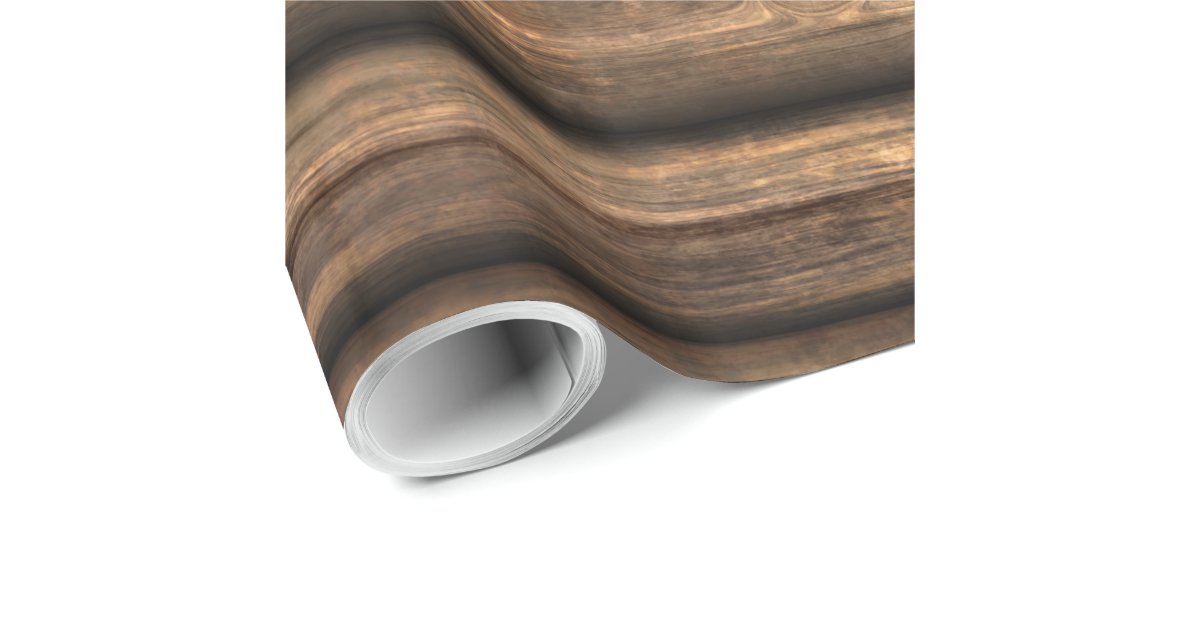 Wood Logs 1 Wrapping Paper | Zazzle