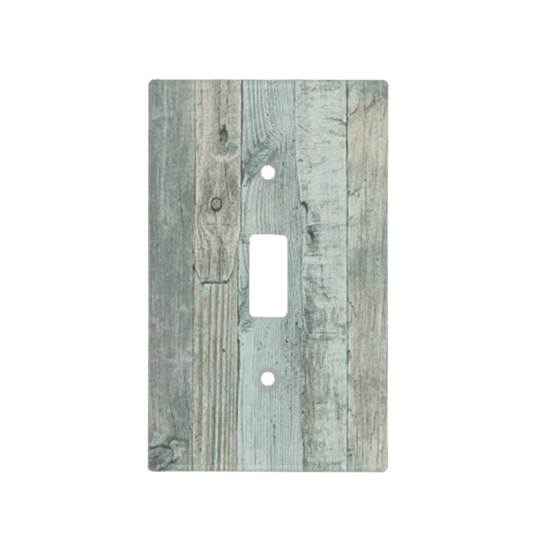 Wood look light switch cover | Zazzle