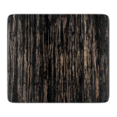 Wood pattern, old tree, vertical line artwork 2 cutting board | Zazzle