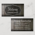 Wood Plank Construction Business Card | Zazzle
