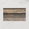 Wood Shack Wall Business Card 2 | Zazzle