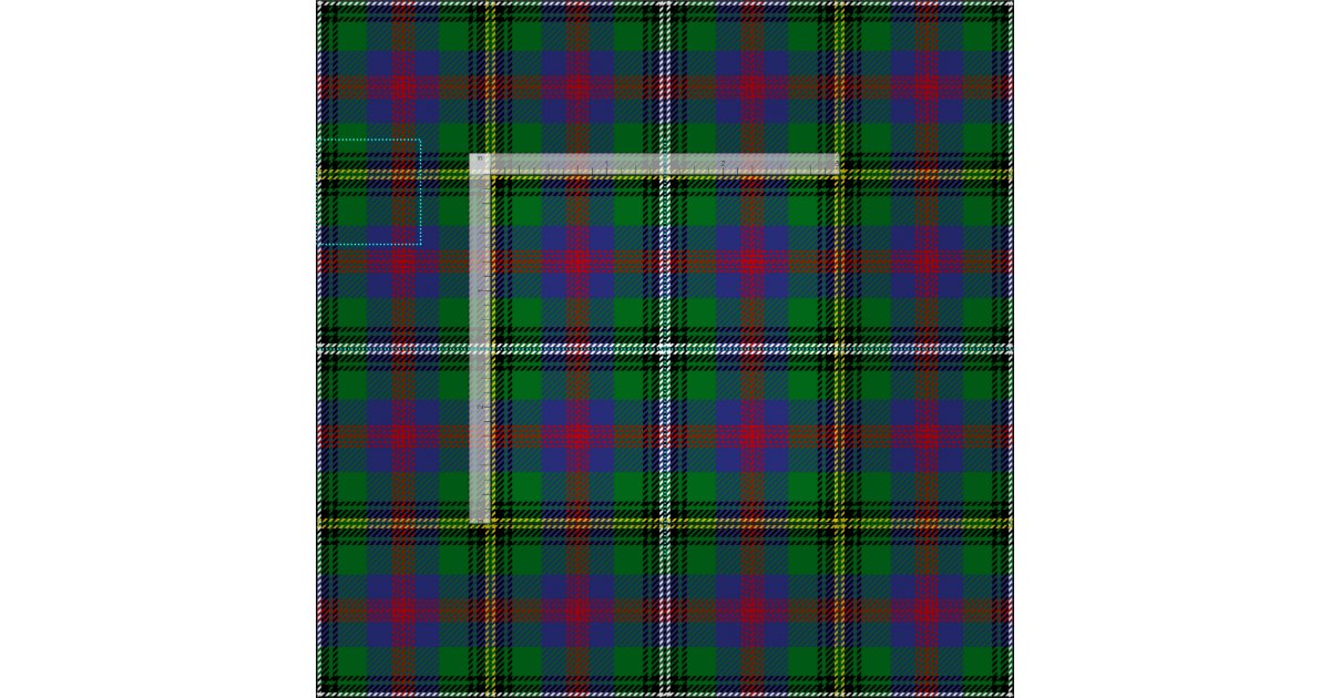 Wood Tartan Print Fabric | Zazzle