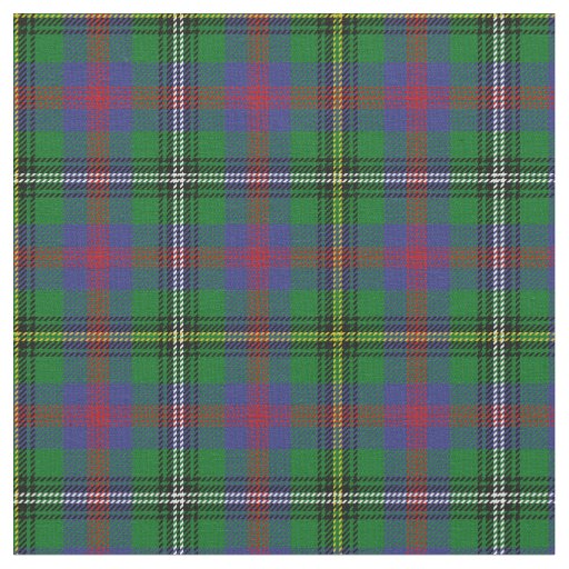 Wood Tartan Print Fabric | Zazzle