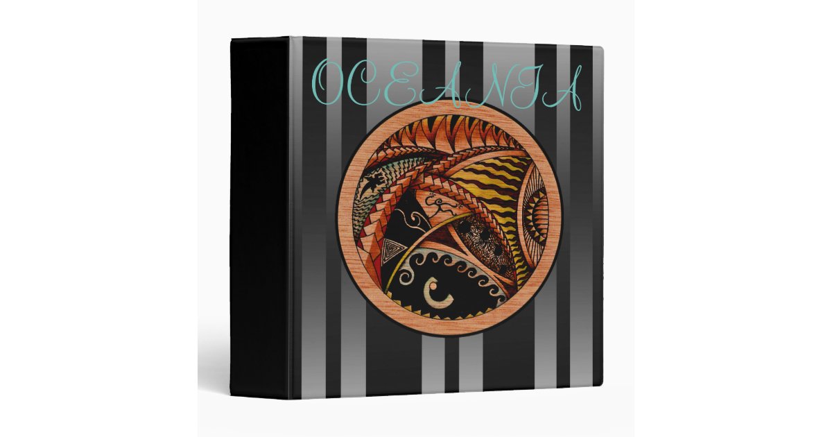 Wood Tattoo Binder | Zazzle