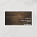Wood Works Wooden Board Design Bordered Card | Zazzle