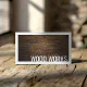 Wood Works Wooden Board Design Bordered Card | Zazzle