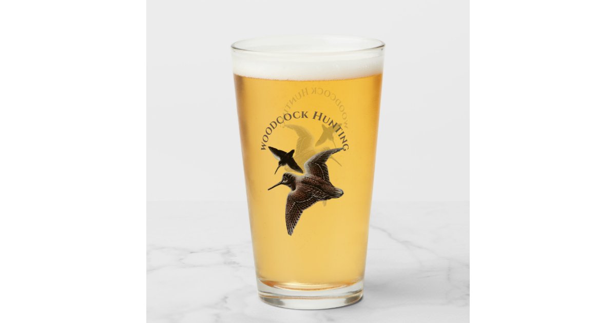 Woodcock hunting glass | Zazzle