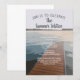 Wooden Boat Dock Summer Solstice Lake Party Invitation | Zazzle