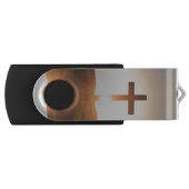 Wooden Cross Flash Drive | Zazzle