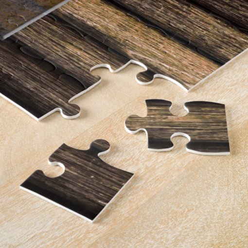 Wooden Cross Jigsaw Puzzle | Zazzle