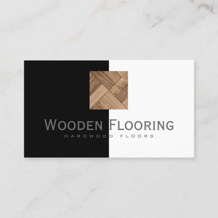 Wooden Flooring/Hardwood Floors Cool Card | Zazzle