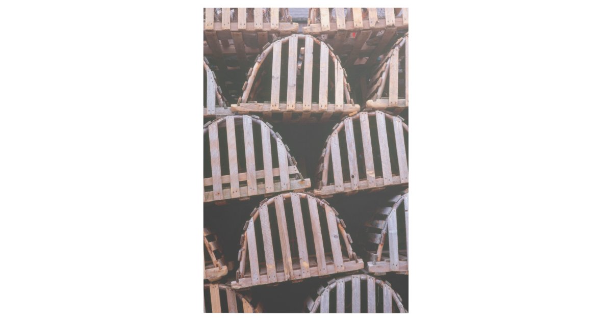Wooden Lobster Traps Vertical Gallery Wrap | Zazzle