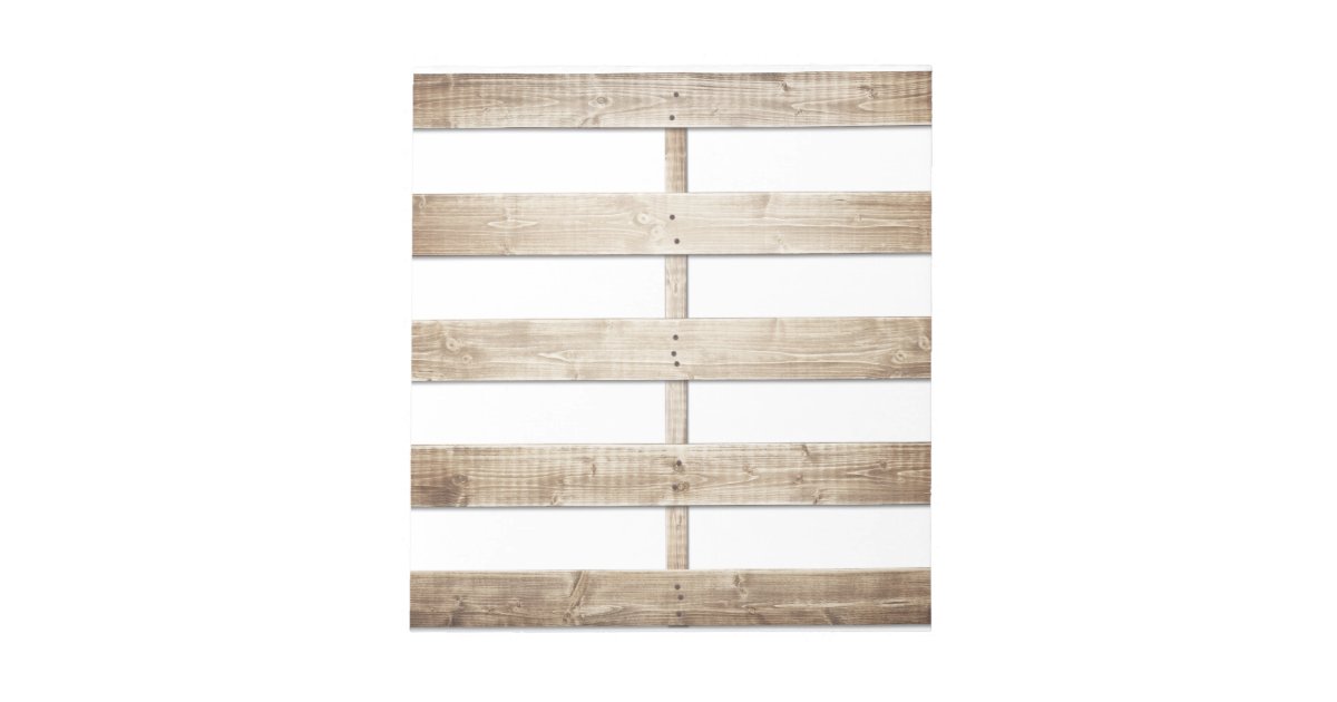 Wooden Pallet Notepad | Zazzle
