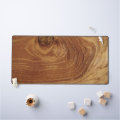 Wooden Rustic Teak Wood Texture Wood Grain Photo Desk Mat | Zazzle
