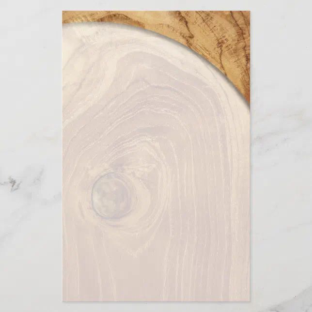 Wooden Rustic Teak Wood Texture Wood Grain Photo Flyer | Zazzle