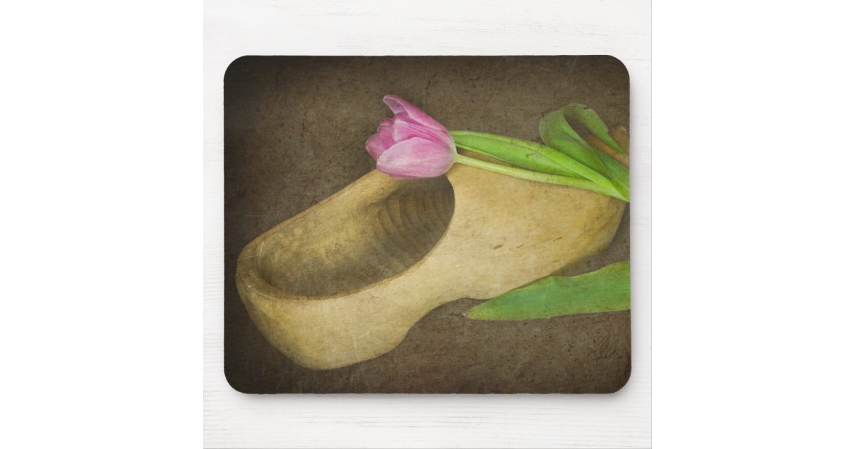 Wooden Shoe Mouse Pad | Zazzle