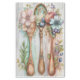 WOODEN SPOONS FLORAL DECOUPAGE TISSUE PAPER | Zazzle