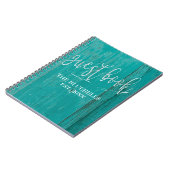 Wooden Timber Rustic Beach House Personalized Notebook | Zazzle
