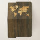 Wooden World Map File Folder | Zazzle