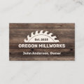 Woodgrain Lumber Sawmill Business Cards | Zazzle
