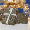 Woodland Animal Enchanted Forest Wrapping Paper | Zazzle