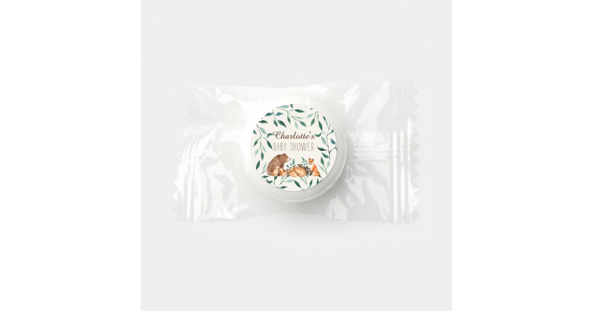 Woodland Animal Friends Baby Life Saver® Mints | Zazzle