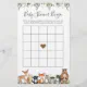 Woodland Animals Baby Shower Bingo Game | Zazzle