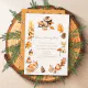 Woodland Animals Fall/Autumn Mushroom Birthday Invitation | Zazzle