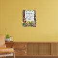 Woodland Animals in Forest Welcome Sign Poster | Zazzle