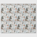 Woodland Animals Pattern Wrapping Paper | Zazzle