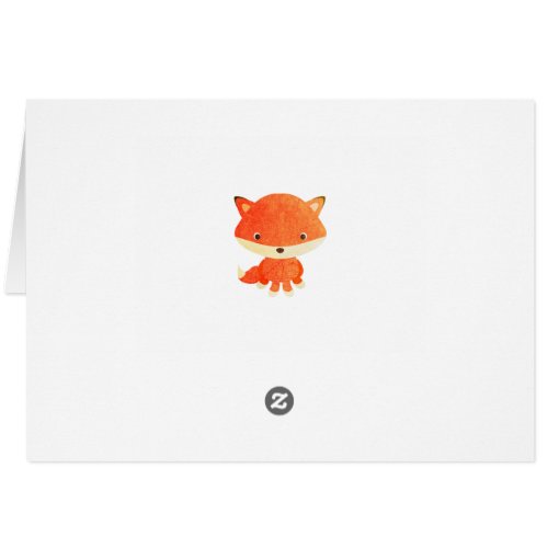 Woodland Animals Thank You Cards | Zazzle