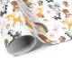 Woodland Animals Wrapping Paper | Zazzle