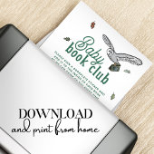 Woodland Baby Book Club Shower Activity Table Sign | Zazzle