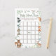 Woodland Baby Shower Bingo Cards | Zazzle