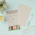 Woodland Baby Shower Bingo Game Cards Flyer | Zazzle