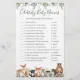 Woodland Baby Shower Celebrity Baby Names Game | Zazzle