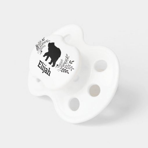 Woodland Bear Pacifier | Zazzle
