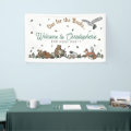 Woodland Book Theme Birthday Party Welcome Banner | Zazzle