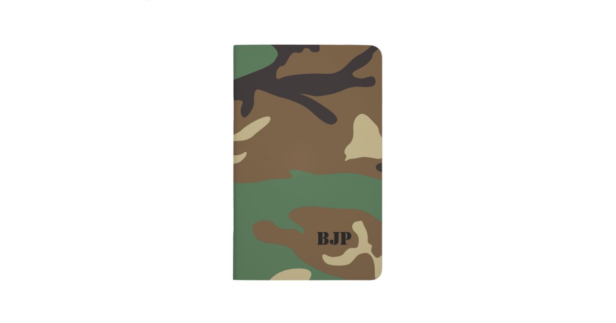 Woodland Camo Journal | Zazzle