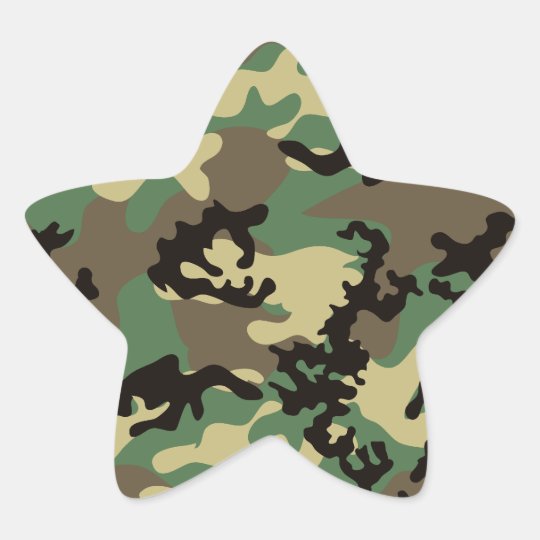 Woodland Camo Stickers | Zazzle.com