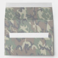 Woodland Camouflage Background Lightened Envelope | Zazzle