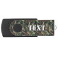 Woodland Camouflage Military Pattern USB Flash Drive | Zazzle