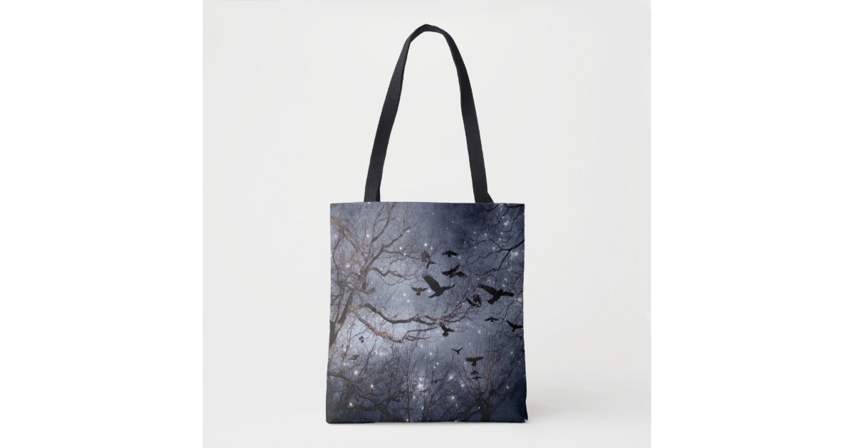 Woodland Crows Tote Bag | Zazzle