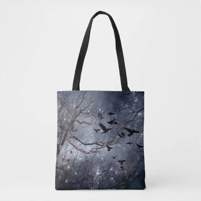 Woodland Crows Tote Bag | Zazzle