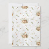 Woodland Deer | Baby Shower Bingo Card | Zazzle