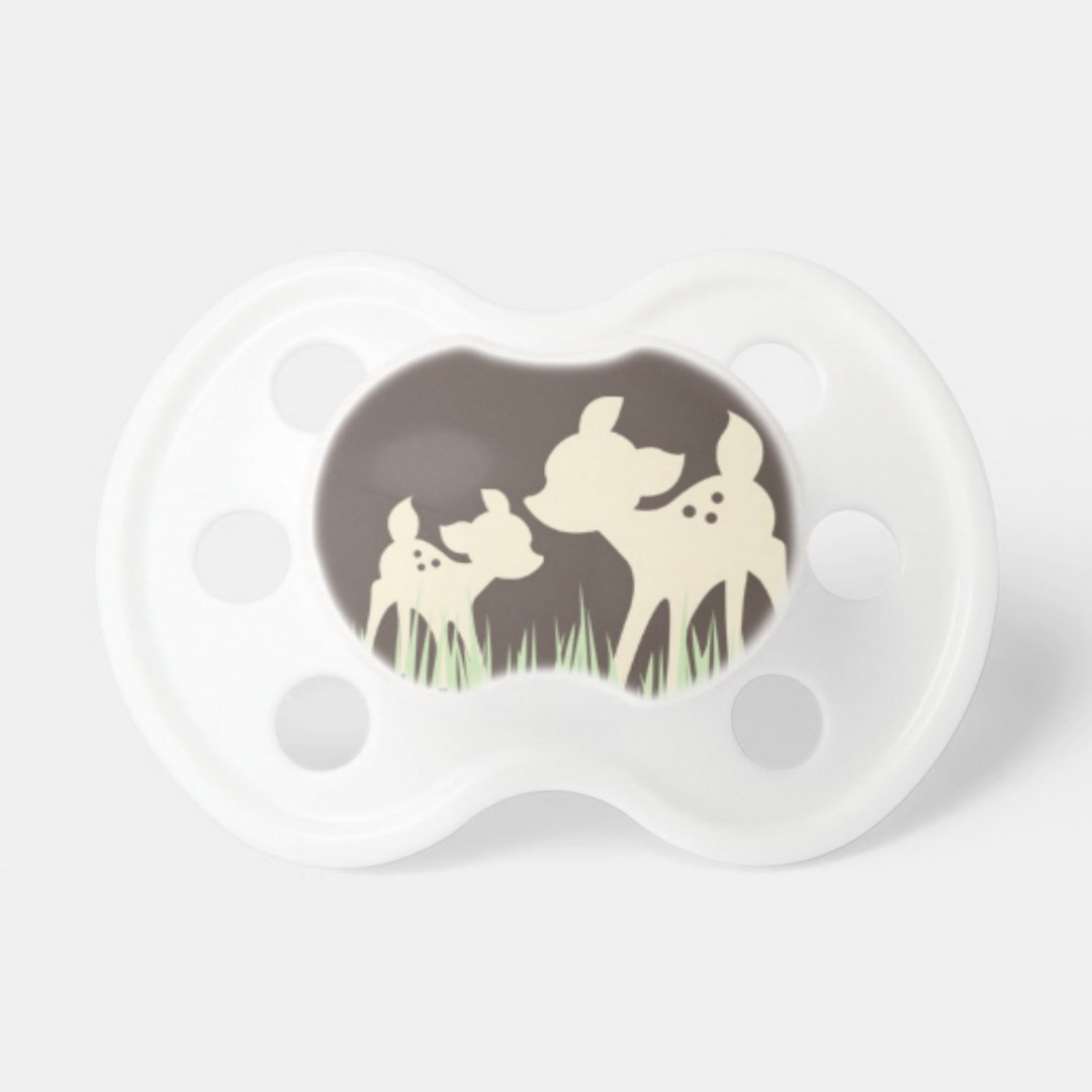 Woodland Deer Pacifier | Zazzle