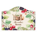 Woodland Forest Animals Door Sign | Zazzle