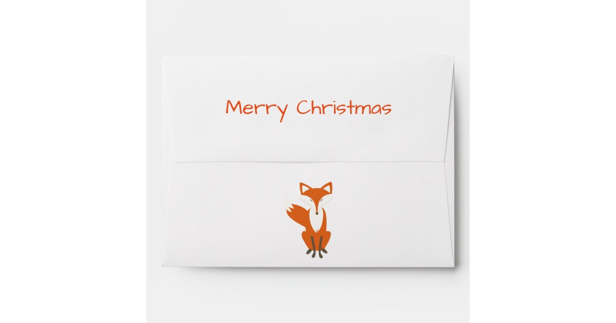 Woodland Fox - Envelope | Zazzle