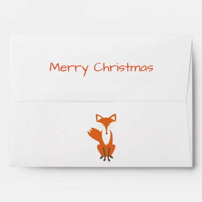 Woodland Fox - Envelope | Zazzle